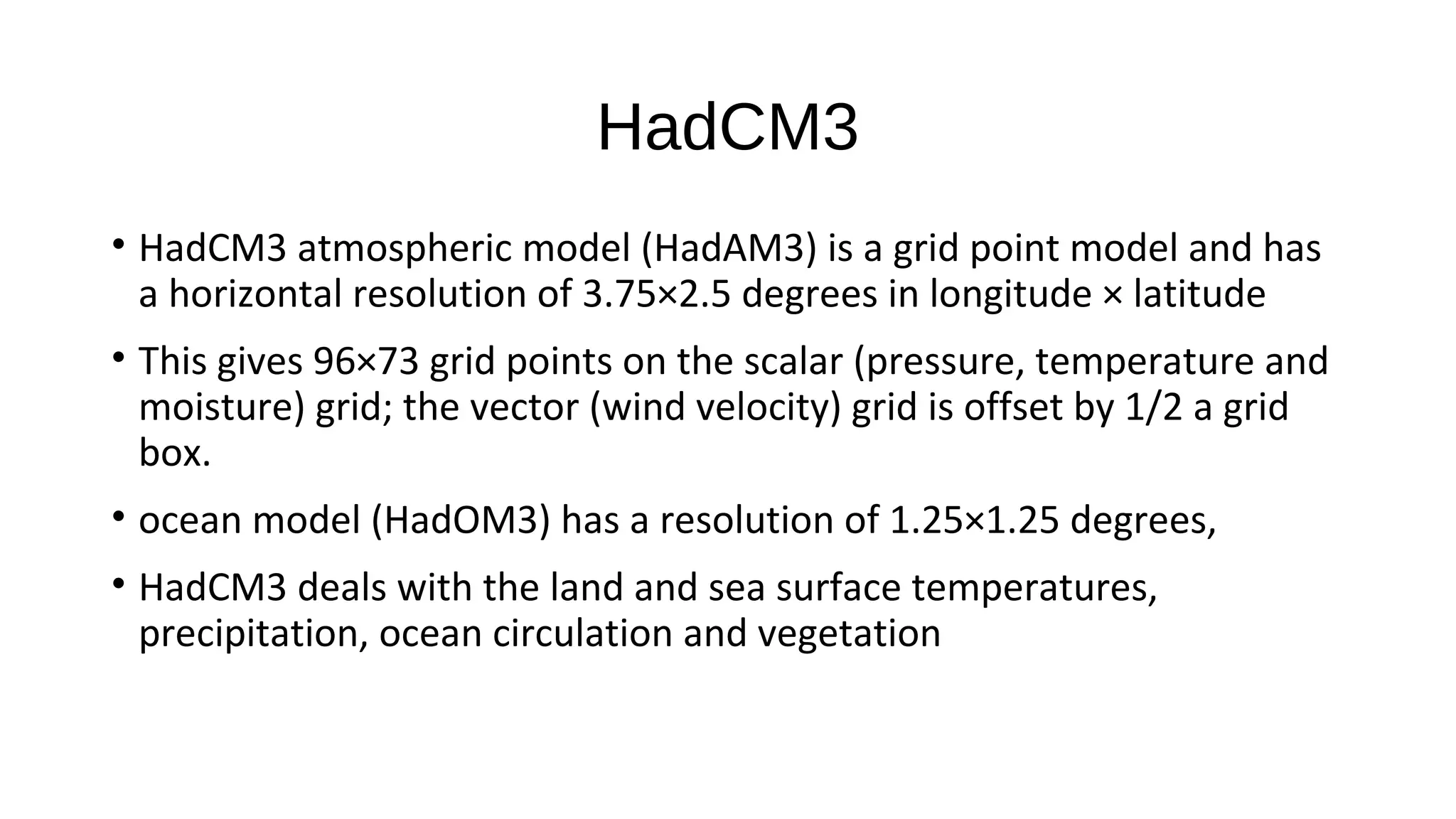 Had cm3 hadley centre coupled model ,version | PPT