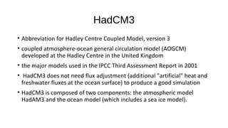 Had cm3 hadley centre coupled model ,version | PPT