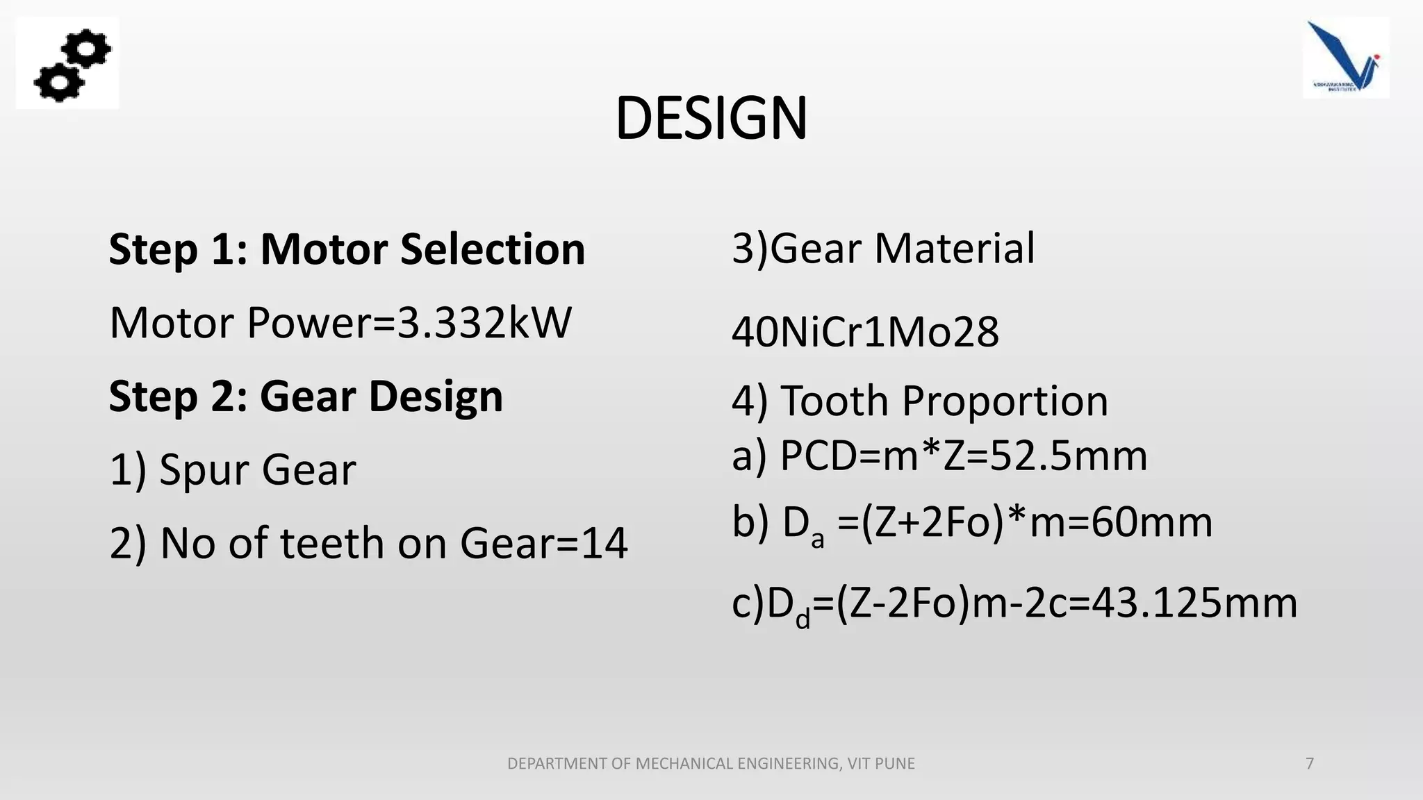 Design of Gear Pump | PPTX