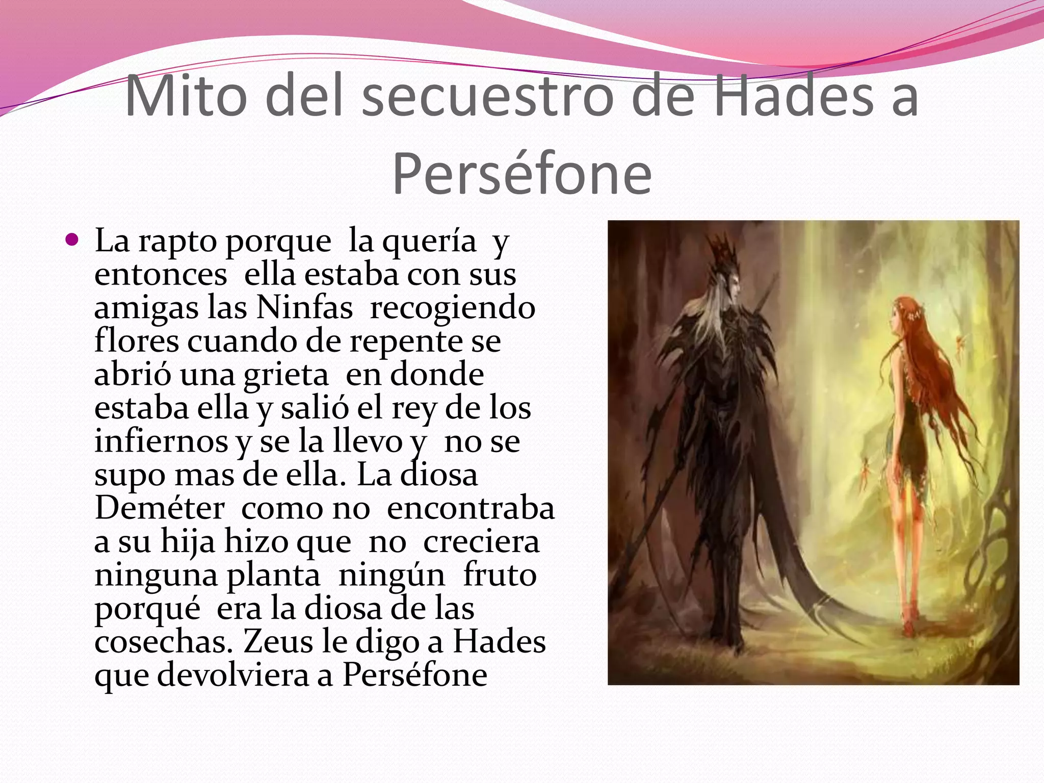 Hades y persefone | PPTX