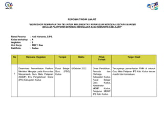 Hadi Hartanto - RTL-WORKSHOP PMM.docx