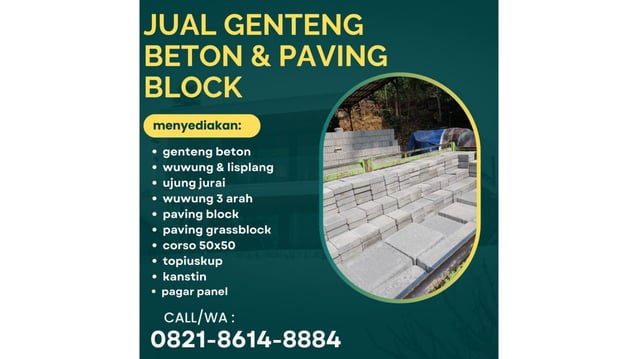 Hadirkan Estetika dan Fungsi dengan Paving Hexagon di Rumah Anda | PPT