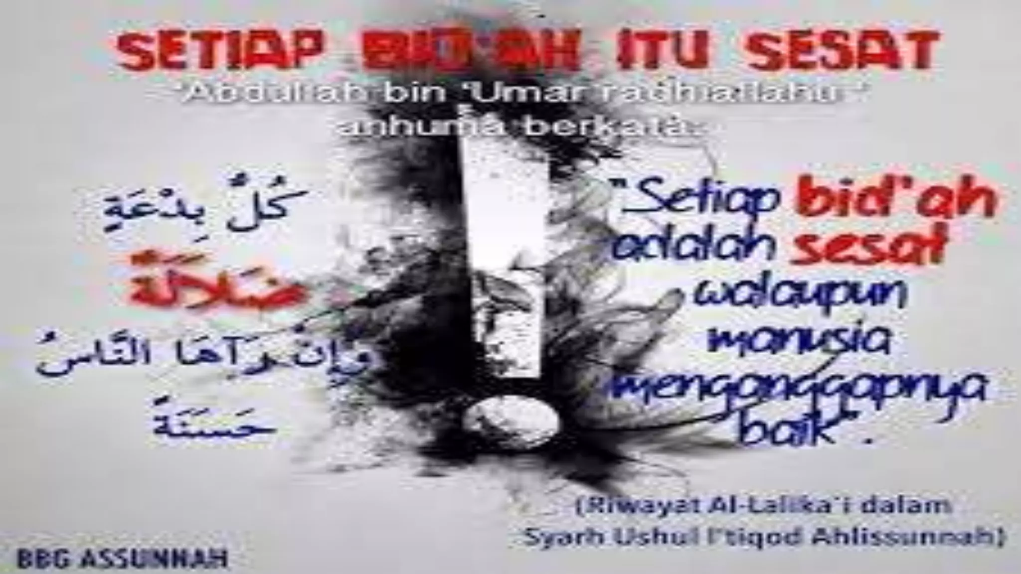 HADIS 28 MELAZIMI SUNNAH MENJAUHI BID'AH.pptx
