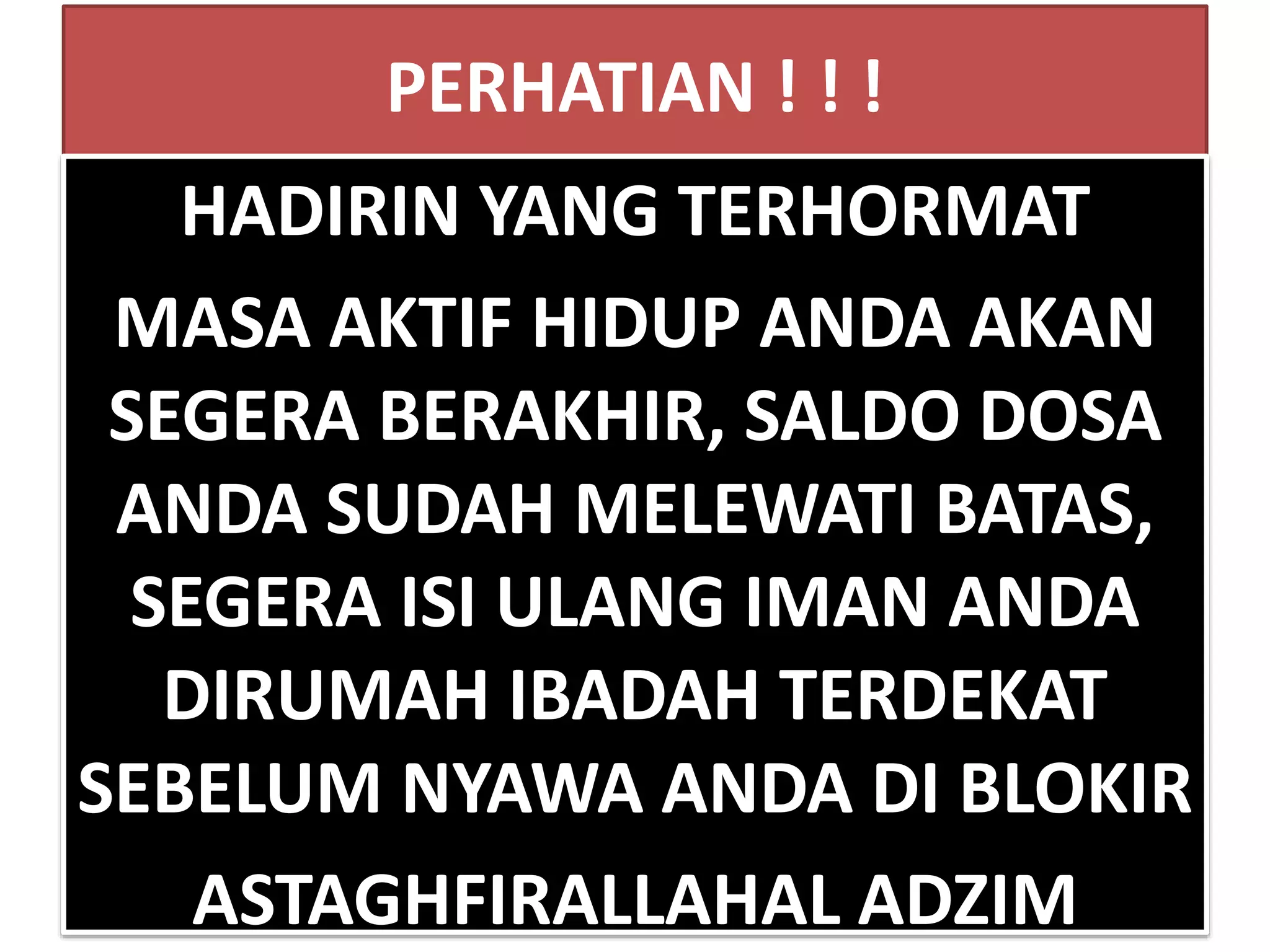 Hadis 2 iman – islam – ihsan masjid al jihad Bonang Tangerang | PPTX