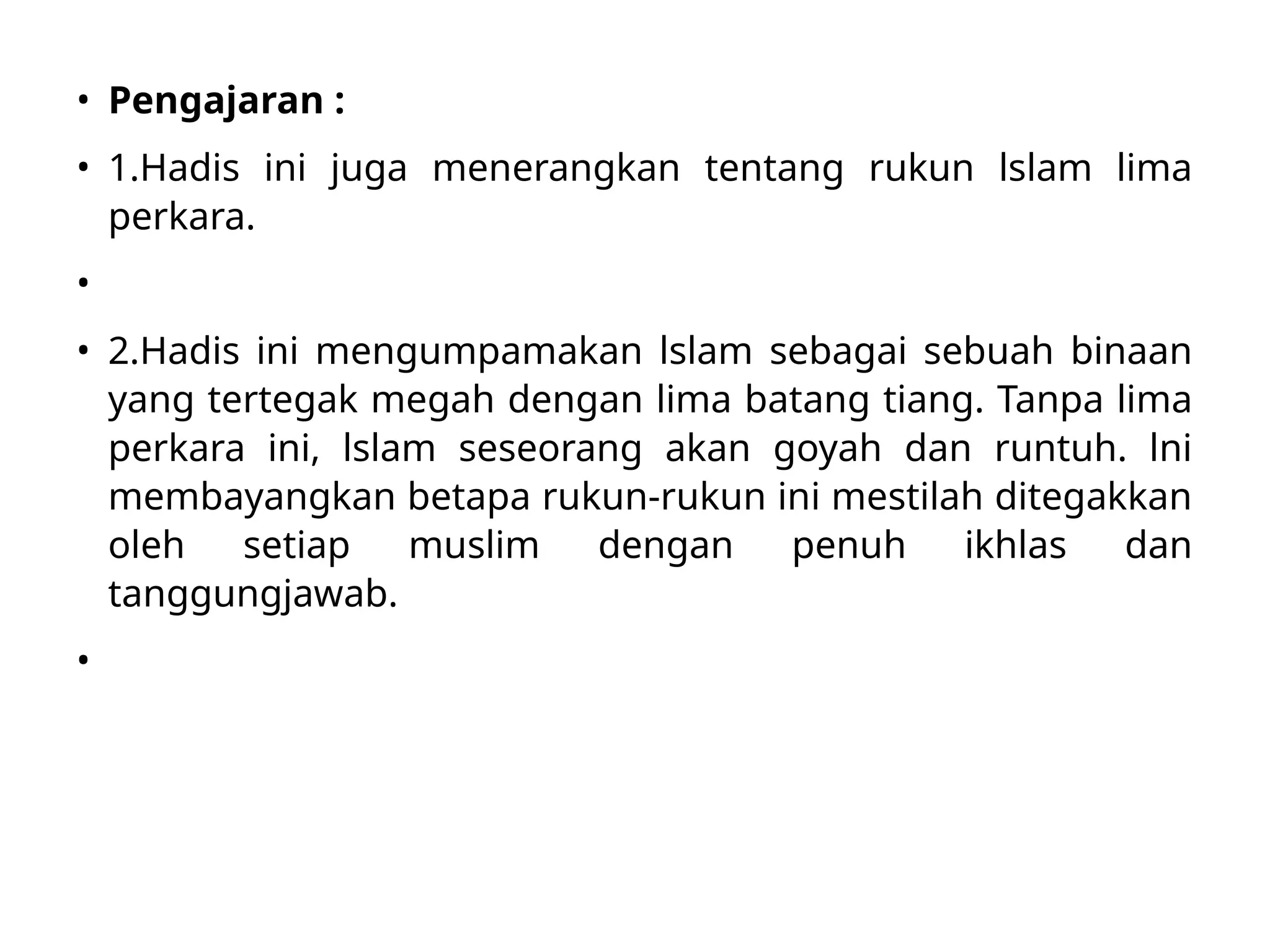 Hadis 3.ppt dari Hadis 40 imam nawawi yang seeloknya hafal | PPT