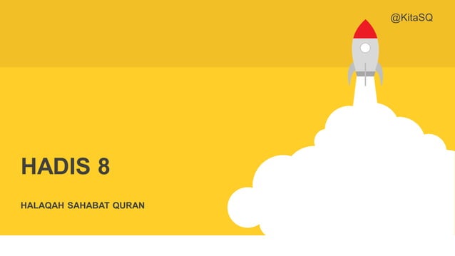Hadis 40 - Hadis 8 | PDF