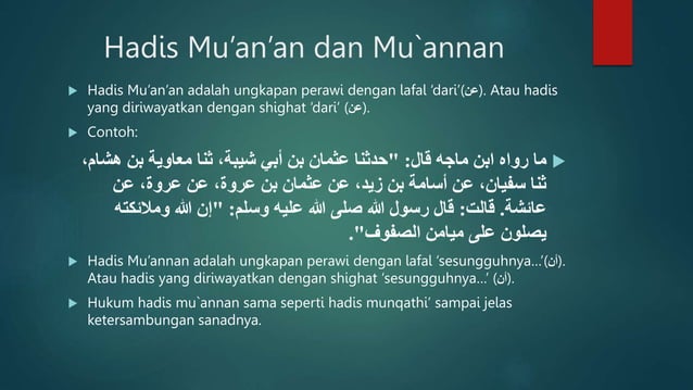 Pengertian, Klasifikasi Hadis Dha’if.pptx