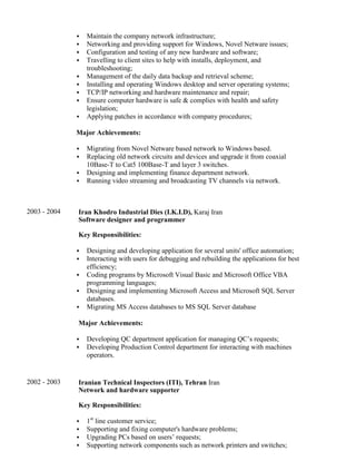 Hadi Soufi Resume | PDF
