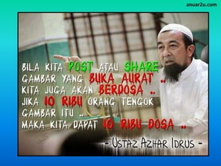 HADIS : HALAL DAN HARAM SEM 2 | PPTX
