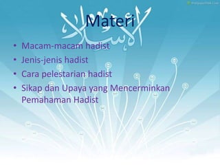 Hadist | PPTX