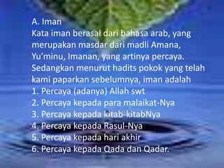 Hadis tentang ruang lingkup pendidikan (indo) | PPTX