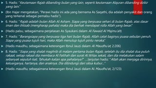 Hadist lemah dan palsu rajab YANG BANYAK DIAMALKAN.pptx