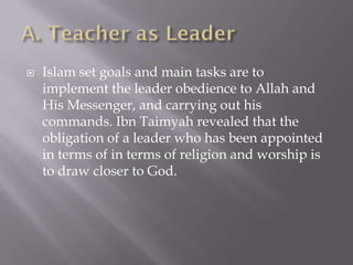 Hadith ethics teacher of students | PPTX