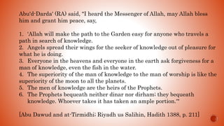 Hadith knowledge | PPT