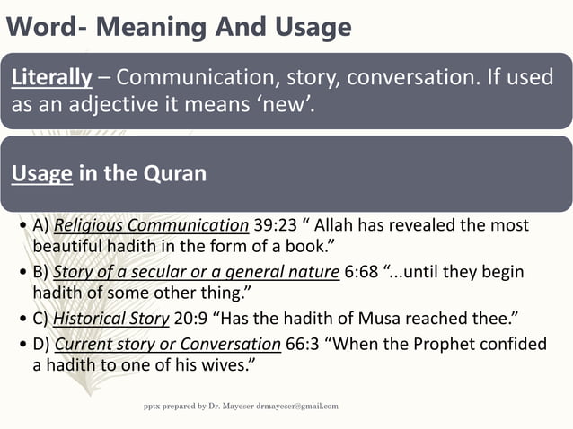 Hadith Methodology.pptx