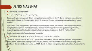 HADITS NASEHAT.pptx