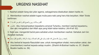 HADITS NASEHAT.pptx