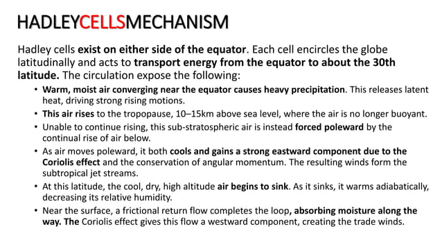 AS GEOGRAPHY - ATMOSPHERE AND WEATHER - ATMOSPHERIC CIRCULATION MODEL | PPT