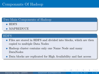 Hadoop Mapreduce | PPT