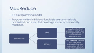 Hadoop and big data | PPTX | Data Storage and Warehousing | Computing