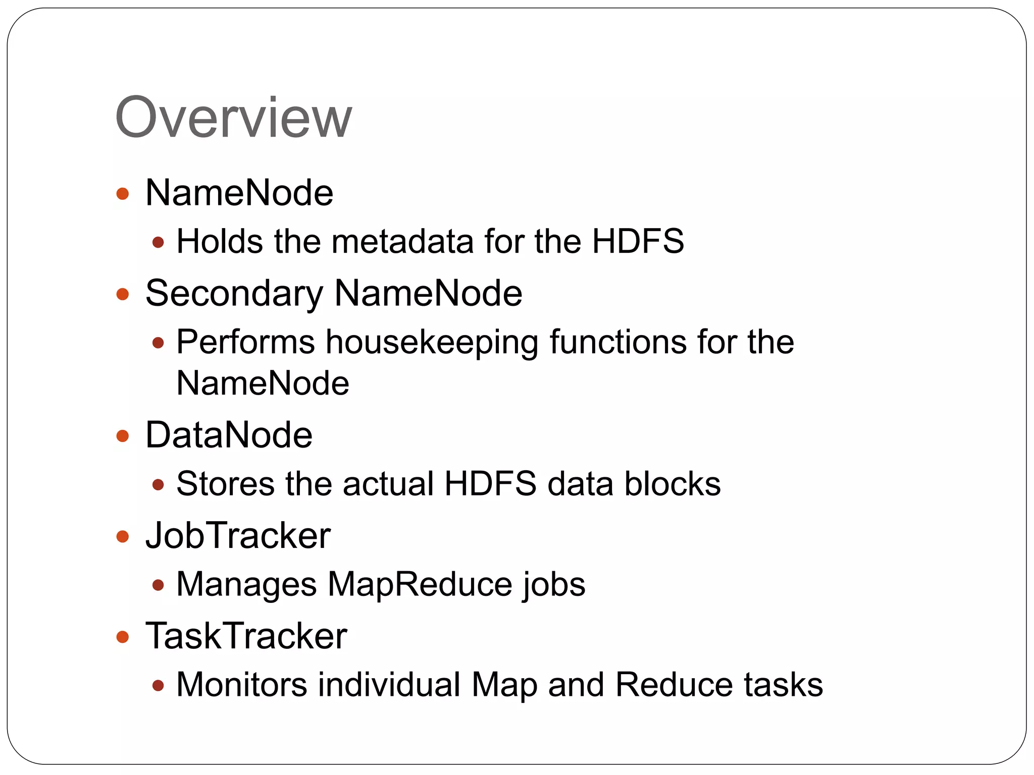 Apache Hadoop Big Data Technology | PPT