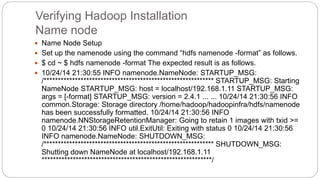 Hadoop installation on windows | PPTX