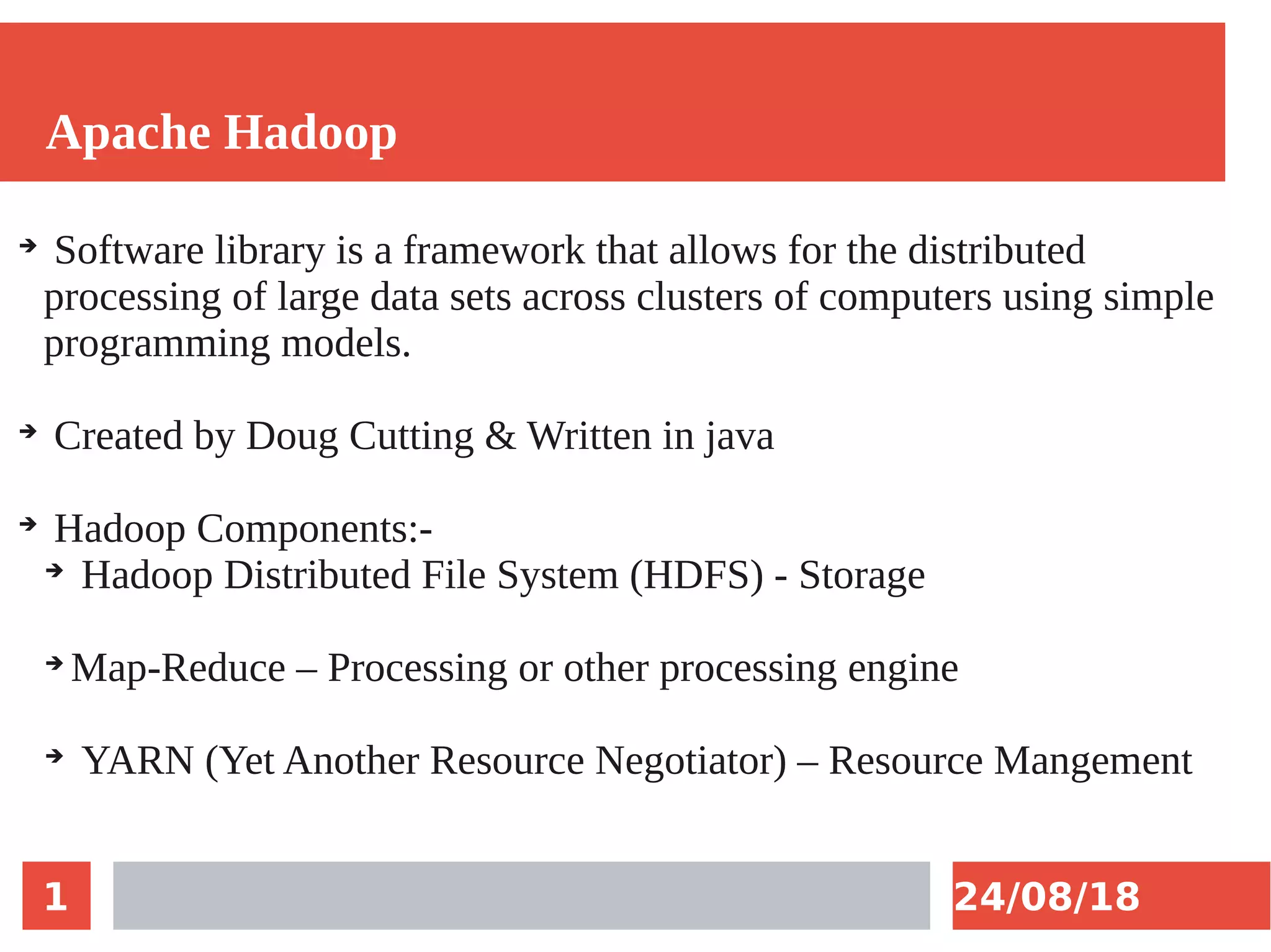 Hadoop | PDF