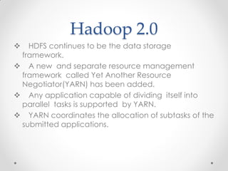 Hadoop J.G.Rohini II M.Sc.,computer science Bon secours college for ...