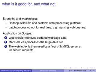 Introduction to Hadoop and Detail Explanations | PDF
