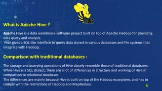 Data infrastructure at Facebook | PPT