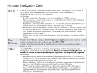 Hadoop - Architectural road map for Hadoop Ecosystem | PDF