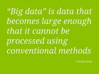 Hadoop - A Very Short Introduction | PDF | Programming Languages | Computing