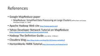 Hadoop fault-tolerance | PPTX | Cloud Computing | Internet