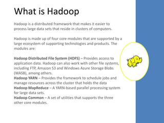 Hadoop in a Nutshell | PPTX