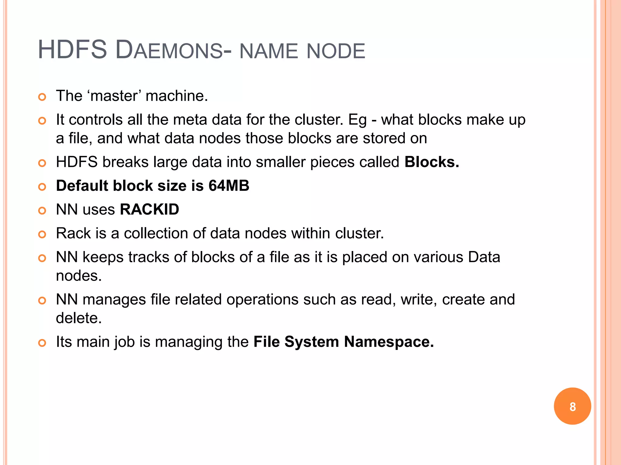 Hadoop -HDFS.ppt | Cloud Computing | Internet