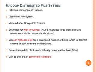 Hadoop -HDFS.ppt | Cloud Computing | Internet