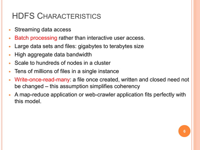Hadoop -HDFS.ppt | Cloud Computing | Internet