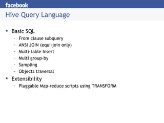 Hadoop Hive Talk At IIT-Delhi | PPT