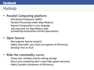 Hadoop Hive Talk At IIT-Delhi | PPT