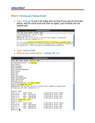 Hadoop installation | PDF