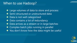 Introduction to Hadoop at Data-360 Conference | PPT