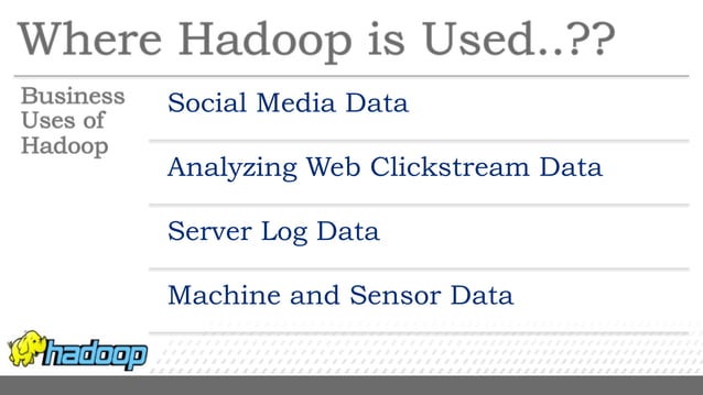 Hadoop Introduction | PPT