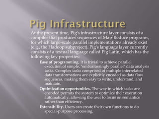 AWS Hadoop and PIG and overview | PPT