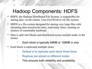 Hadoop presentation | PPT
