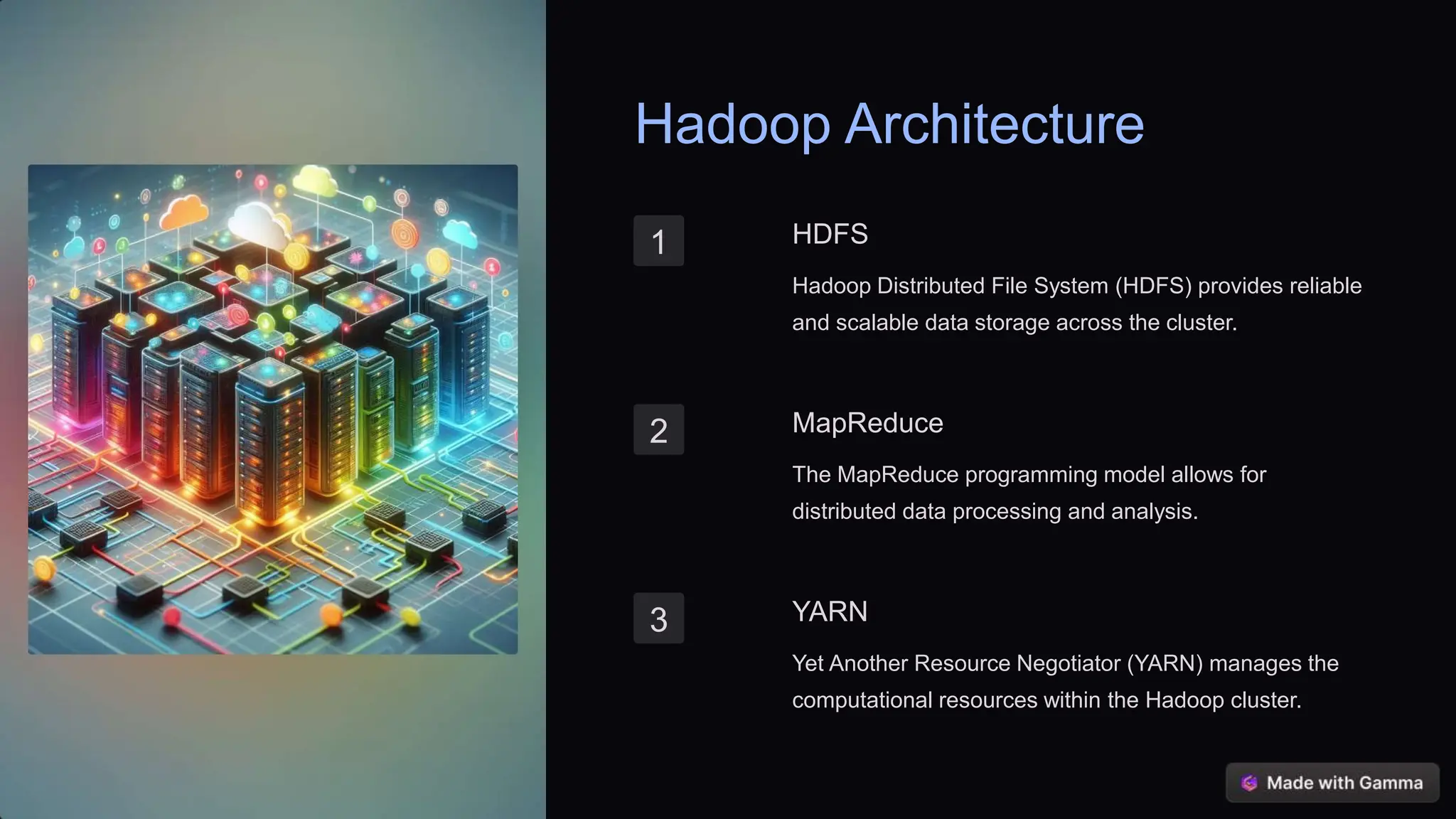 What is Hadoop? Key Concepts, Architecture, and Applications | PPTX | Databases | Computer ...