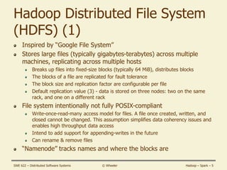 hadoop-spark.ppt | Programming Languages | Computing