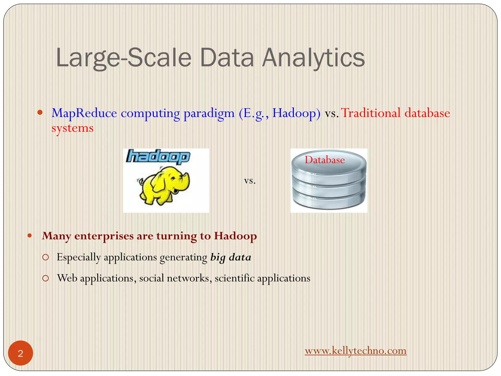 Hadoop trainting in hyderabad@kelly technologies | PPT
