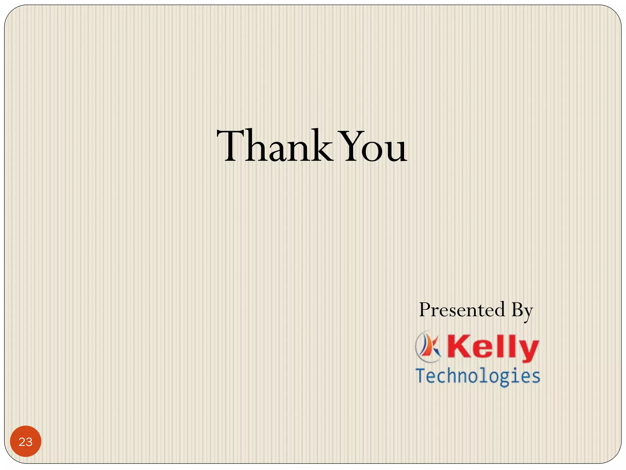 Hadoop trainting in hyderabad@kelly technologies | PPT