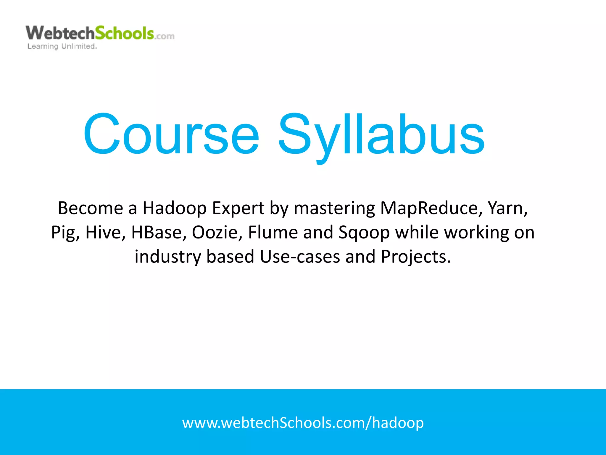 Hadoop Tutorials | PPT