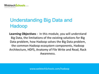 Hadoop Tutorials | PPT